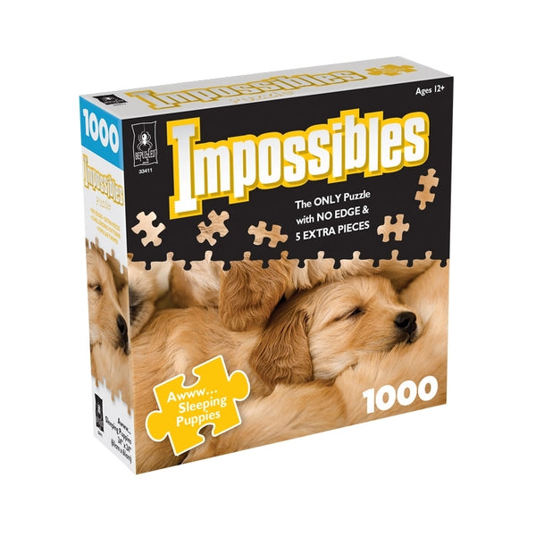 Aww Sleeping Puppies 1000 Piece Puzzle – RUGSCOLLECTION